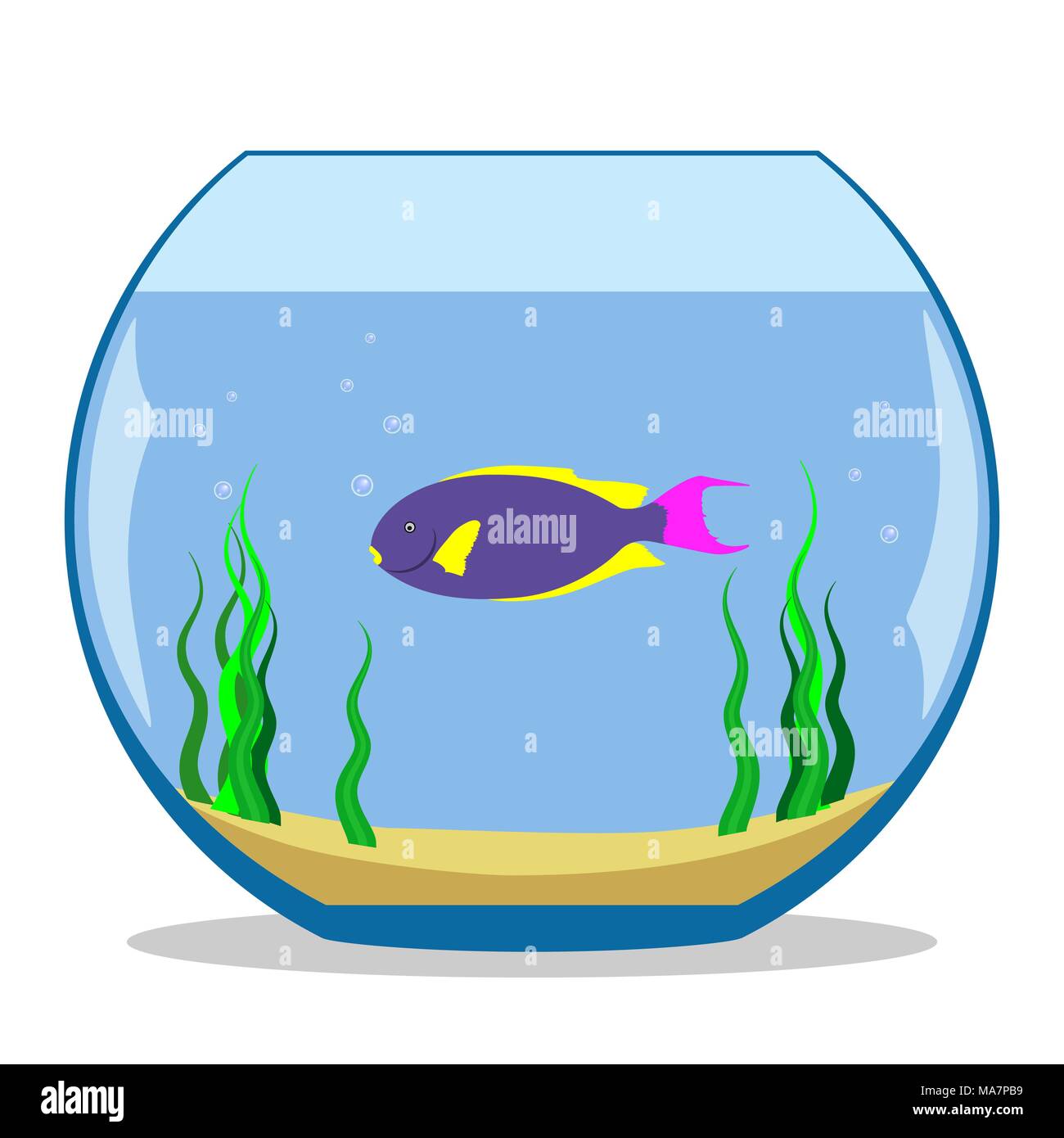 Fishbowl Stock Vector Images - Alamy