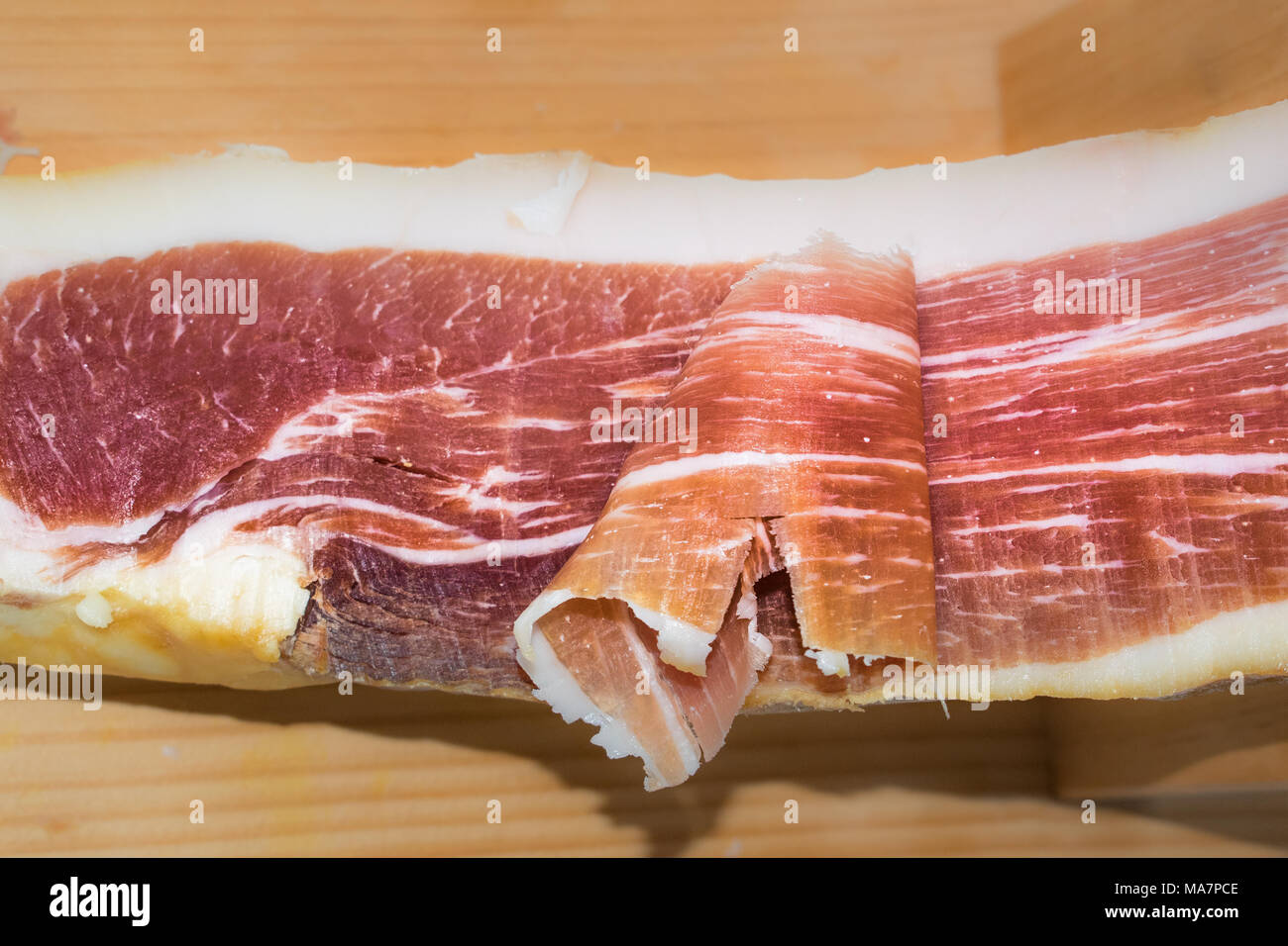 Carving jamon serrano hi-res stock photography and images - Alamy