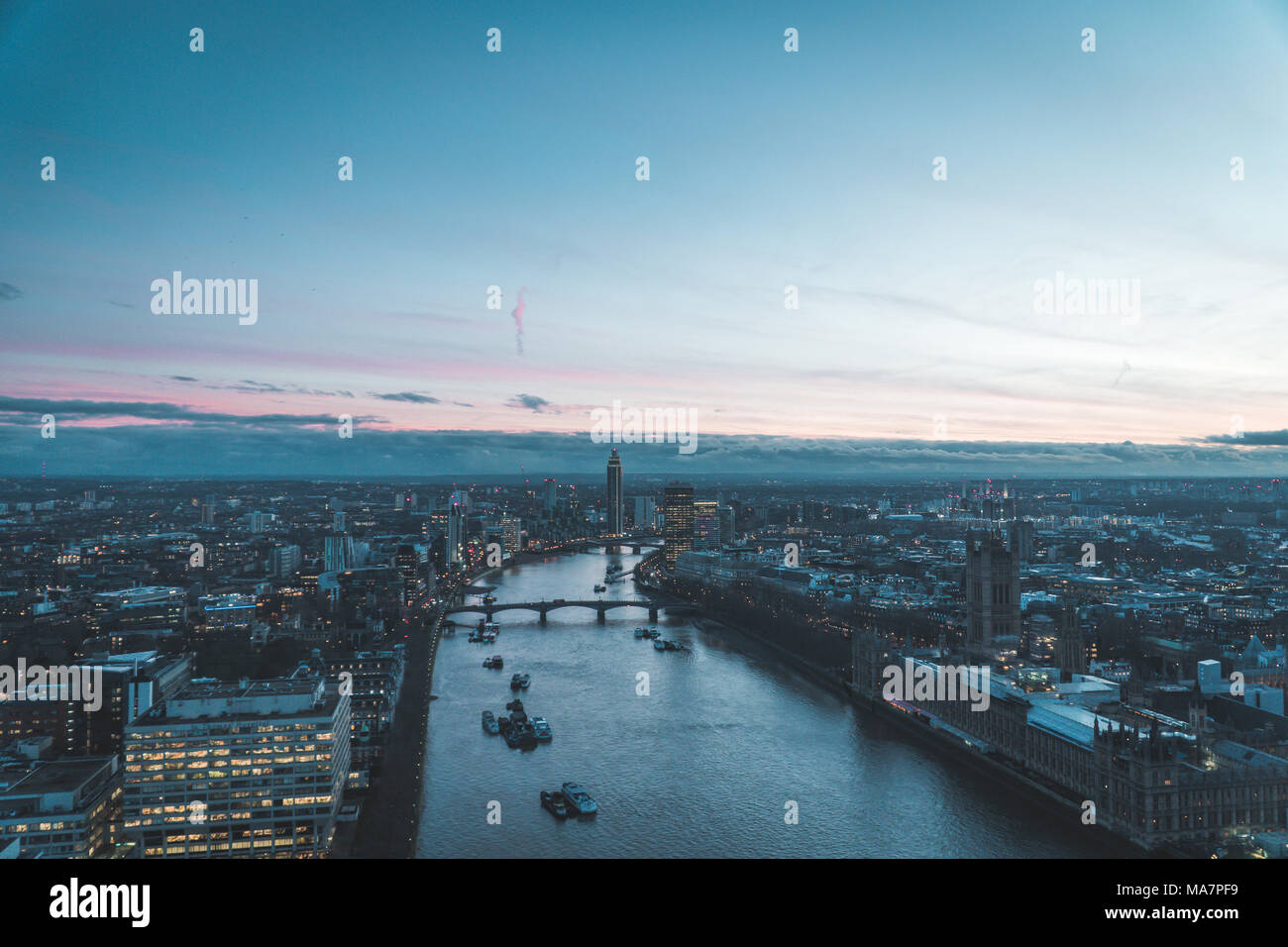 Creative london skyline hi-res stock photography and images - Alamy