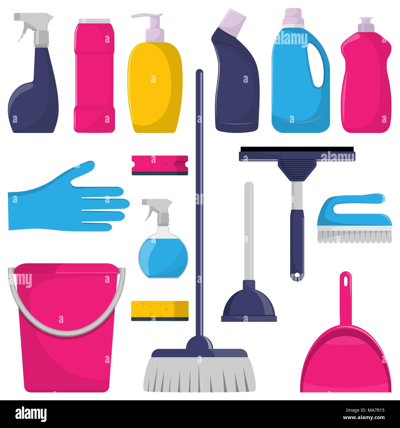 Cleaning Tools Vector