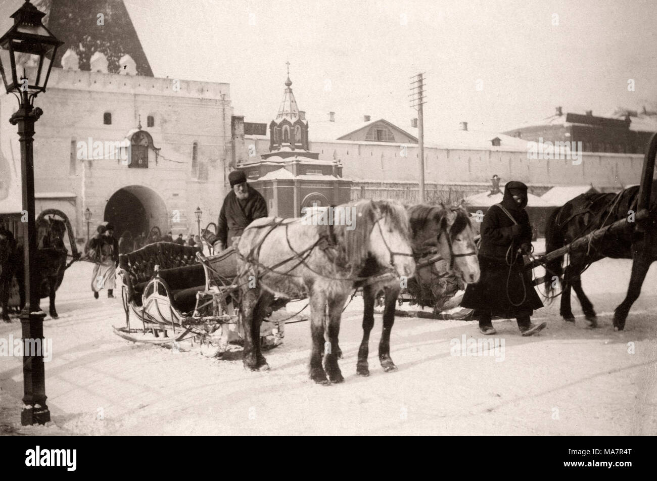 Hackney sleigh hi-res stock photography and images - Alamy