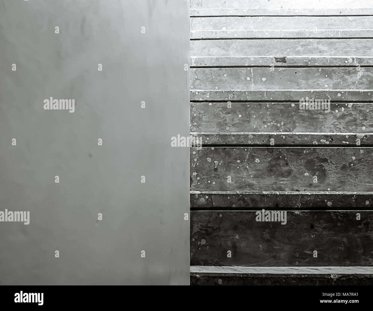 Top View Concrete Texture Stairs in Black and White Minimal Style Stock ...