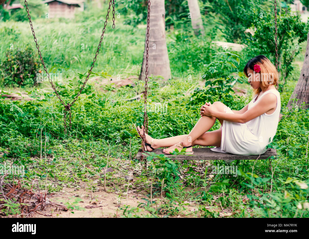 Hugging Legs Stock Photos & Hugging Legs Stock Images - Alamy