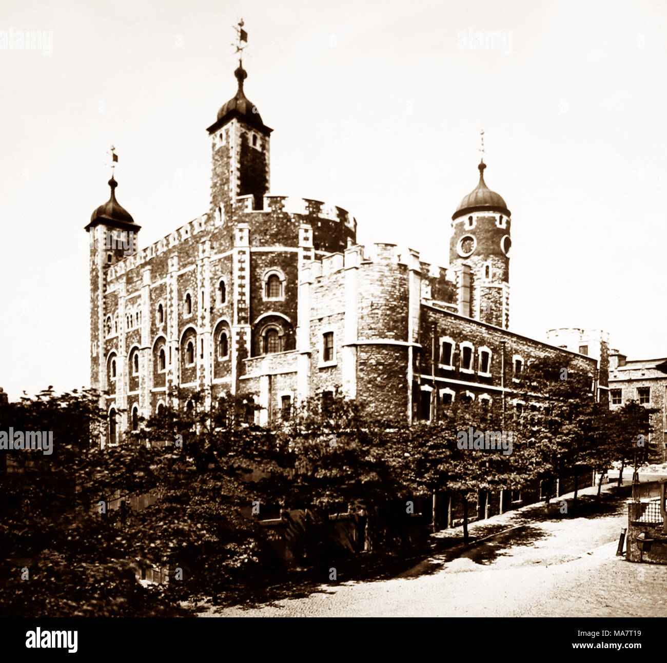 Tower of London, Victorian period Stock Photo - Alamy