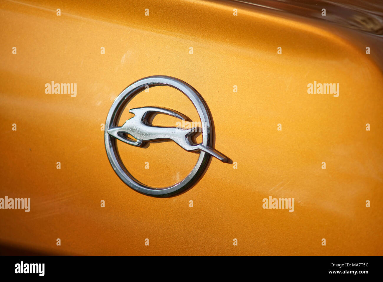 close up shots of badgework of a classic chevrolet impala Stock Photo ...