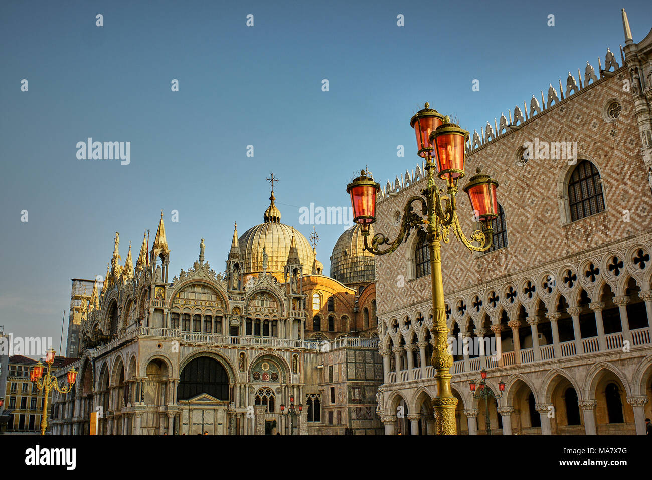 Image of piazza san marco or st marks square in venice italy Stock ...