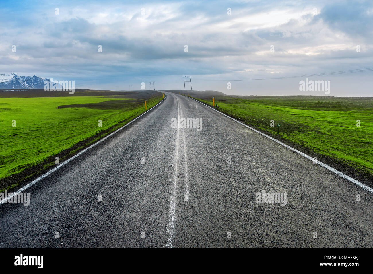 Driving a straight line hi-res stock photography and images - Alamy