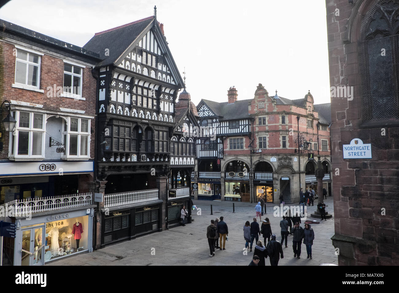 Eastgate Street,as,seen,from,Northgate,Northgate Street,The Rows,Rows ...
