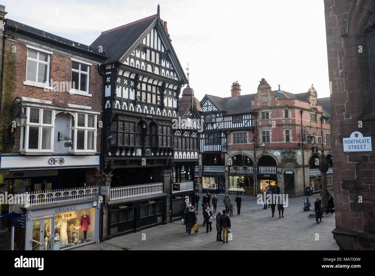 Eastgate Street,as,seen,from,Northgate,Northgate Street,The Rows,Rows ...