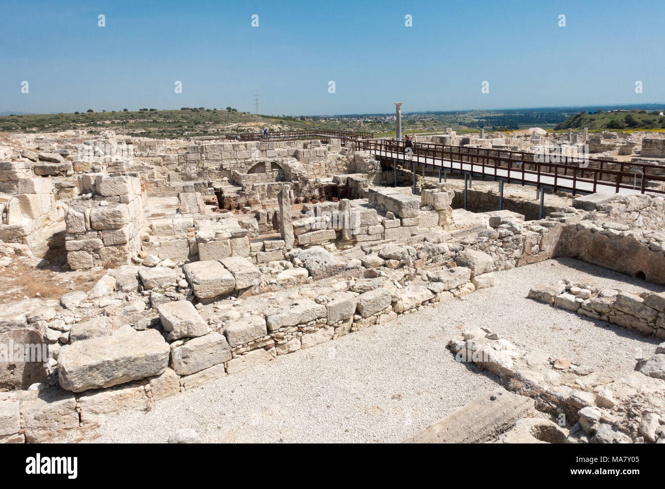 Kourion is the most spectacular ancient site in Cyprus, dating back to ...