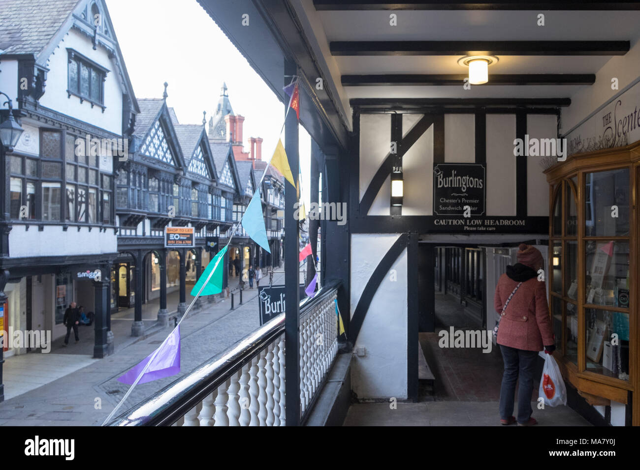 Northgate,Northgate Street,The Rows,Rows,buildings,Chester,Cheshire ...