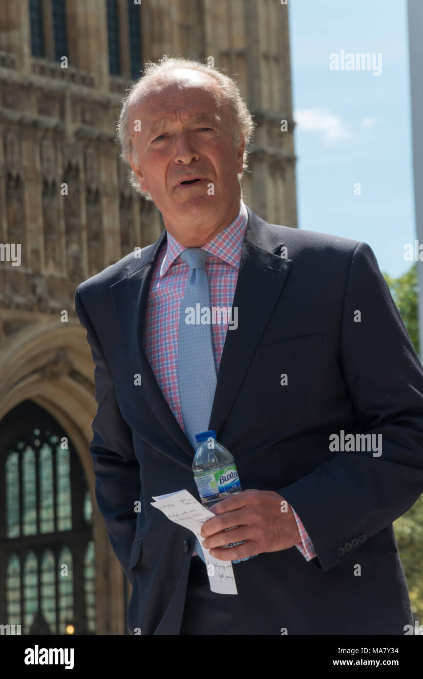 Alan Craig, former leader of the Christian Peoples Alliance and UKIP ...