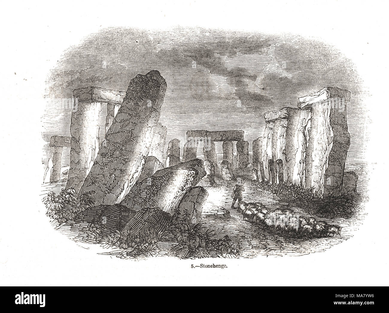 Stonehenge prehistoric monument, Wiltshire, England Stock Photo - Alamy