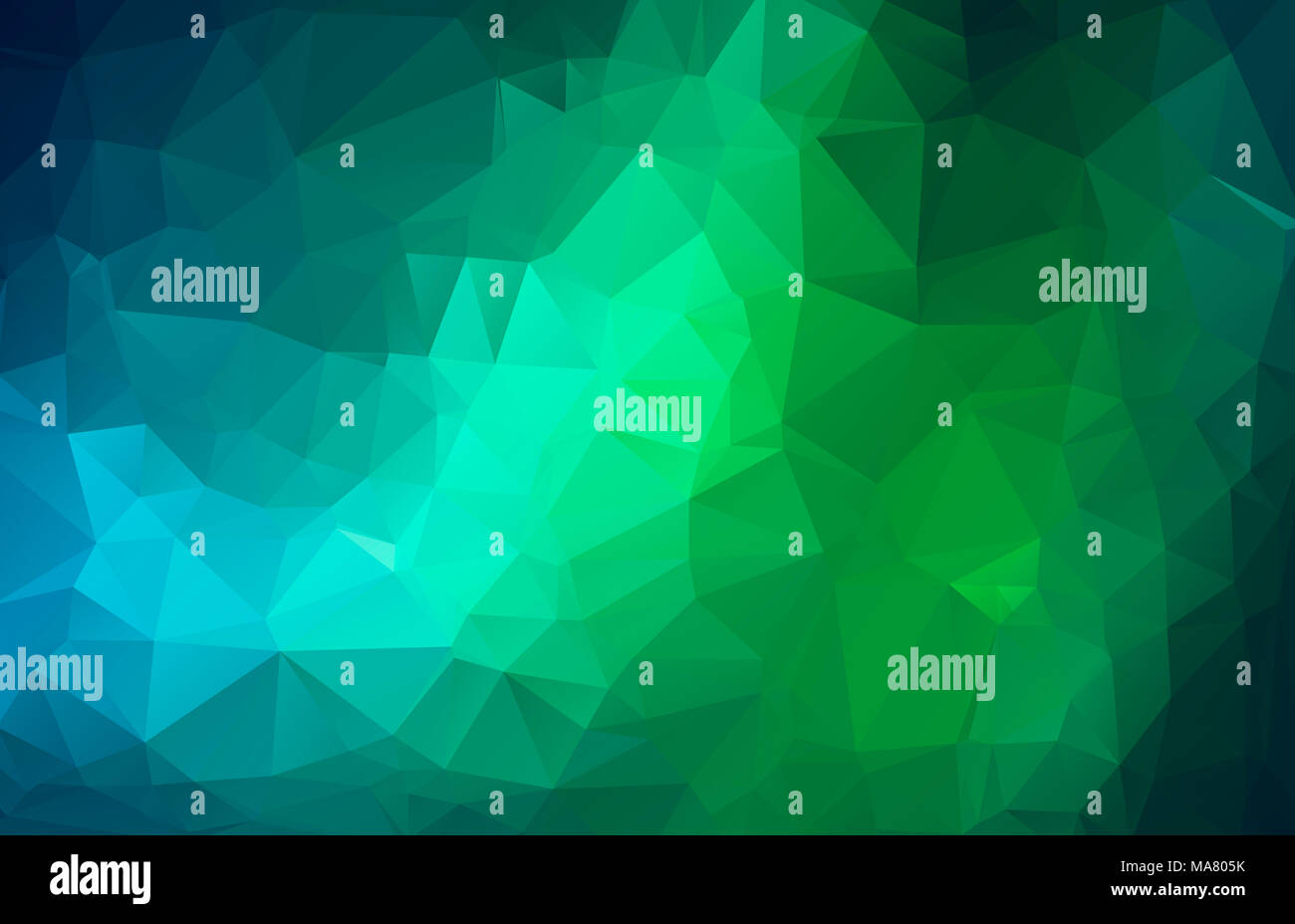 fresh abstract irregular polygon background with a triangle pattern in full multi color - low ...