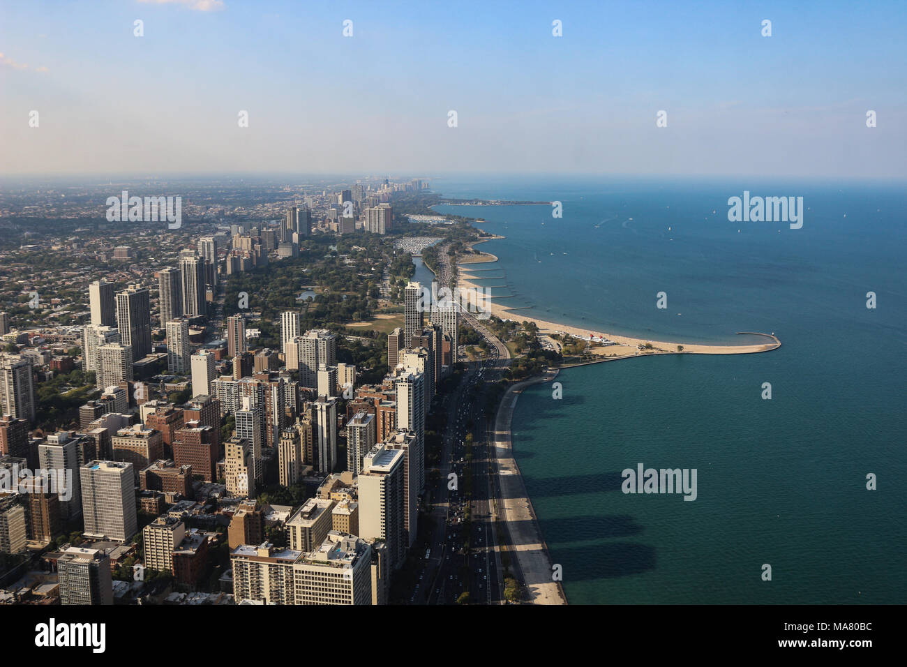Chicago landscape hi-res stock photography and images - Alamy