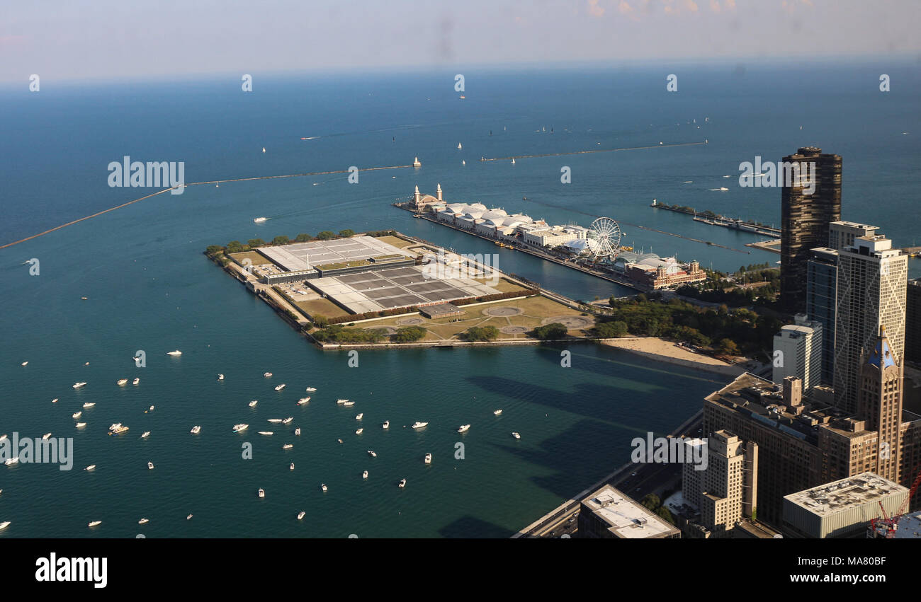 Chicago landscape hi-res stock photography and images - Alamy