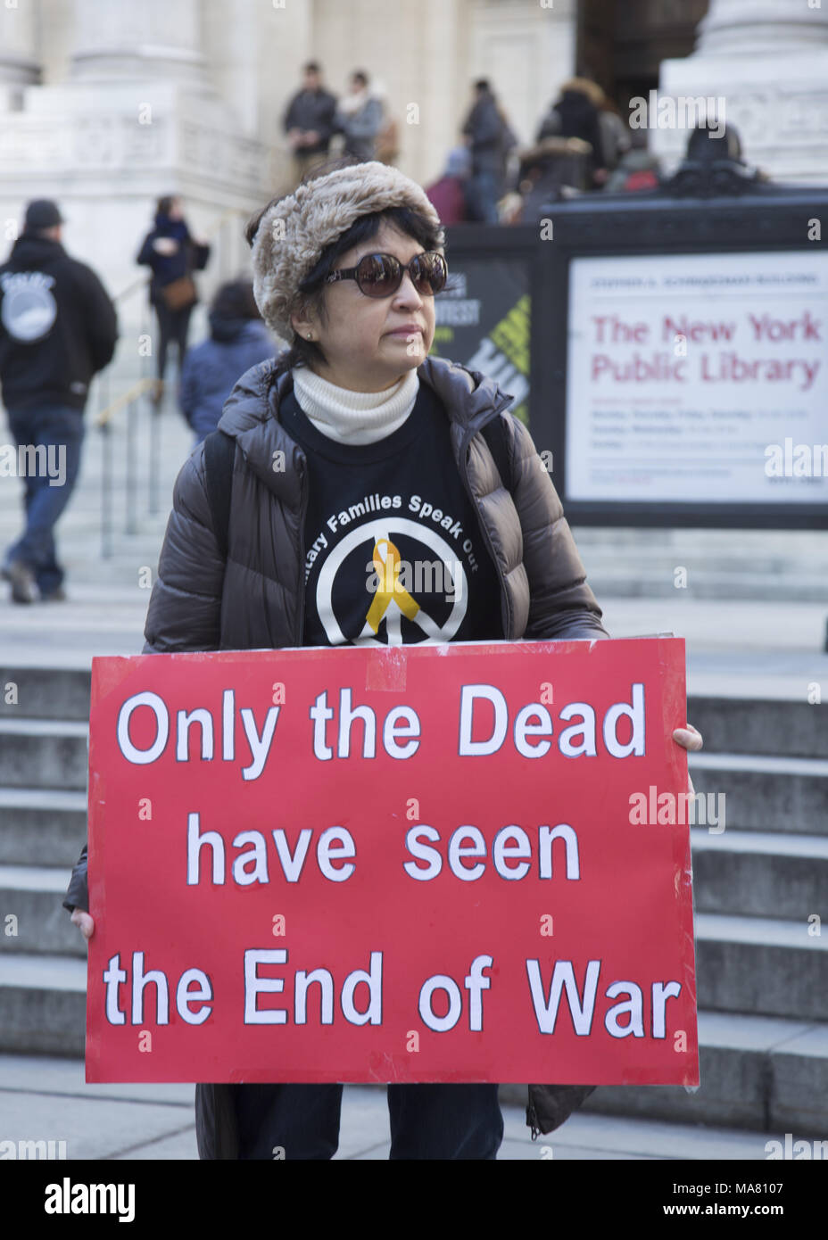 On the 15th Anniversary of the American war in Iraq peace activists ...
