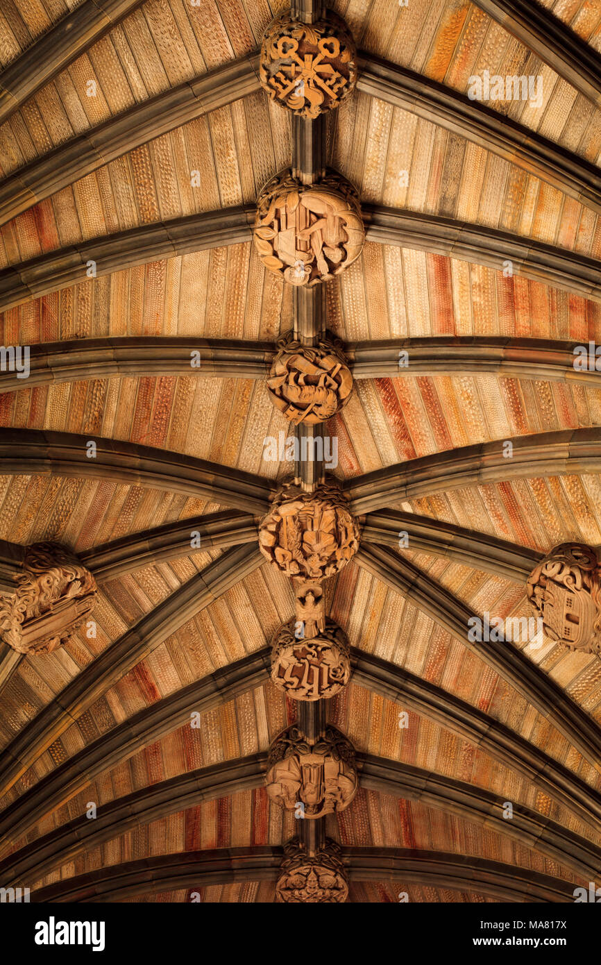 Paisley Abbey & Landmarks Scotland Stock Photo - Alamy