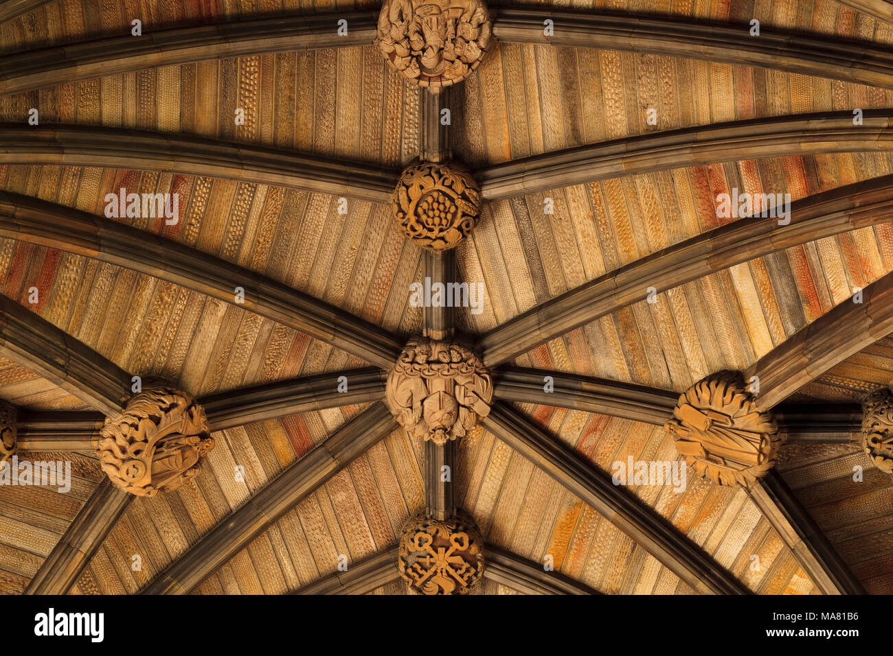 Paisley Abbey & Landmarks Scotland Stock Photo - Alamy