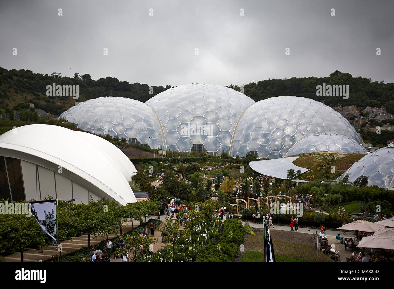 Nicholas grimshaw geodesic dome hi-res stock photography and images - Alamy