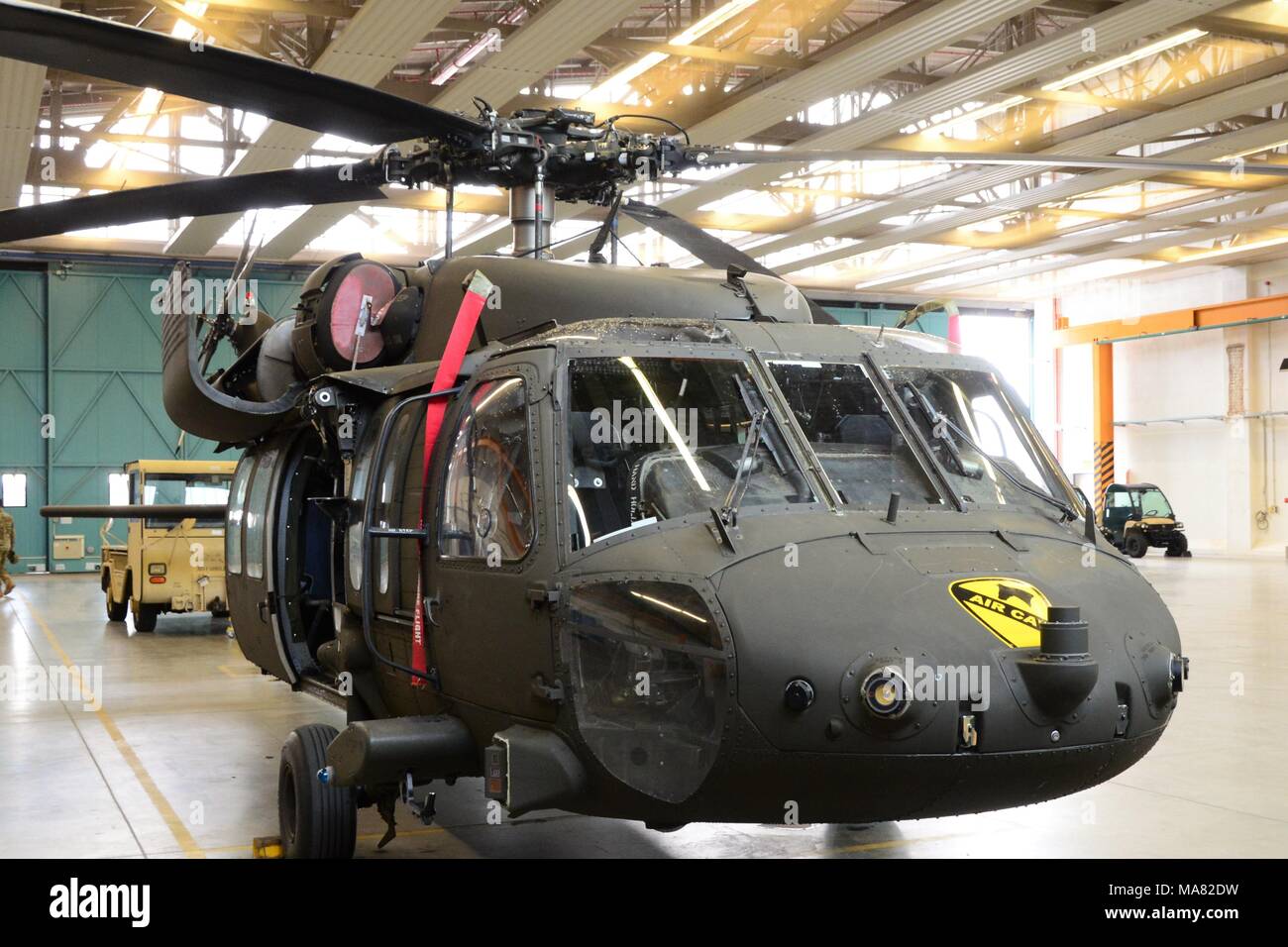 A UH-60 Black Hawk helicopter from C Company, 2-227th Aviation Regiment ...