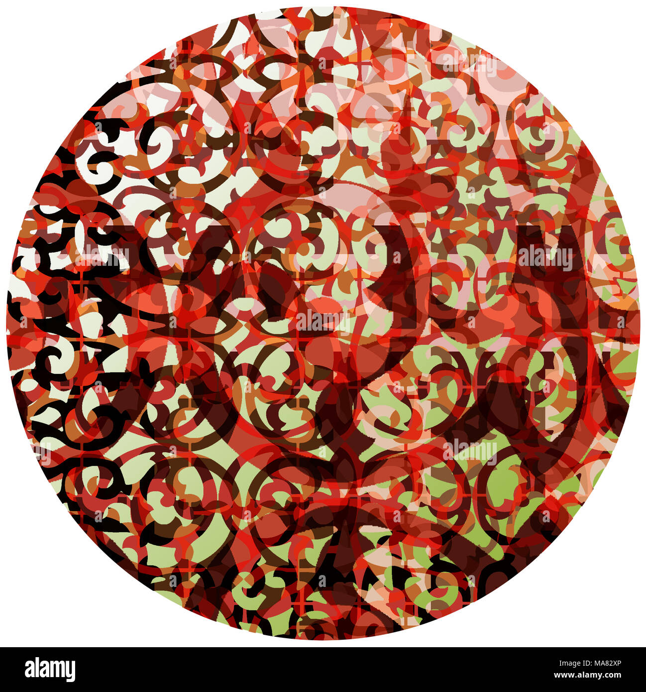 Round scroll hi-res stock photography and images - Alamy