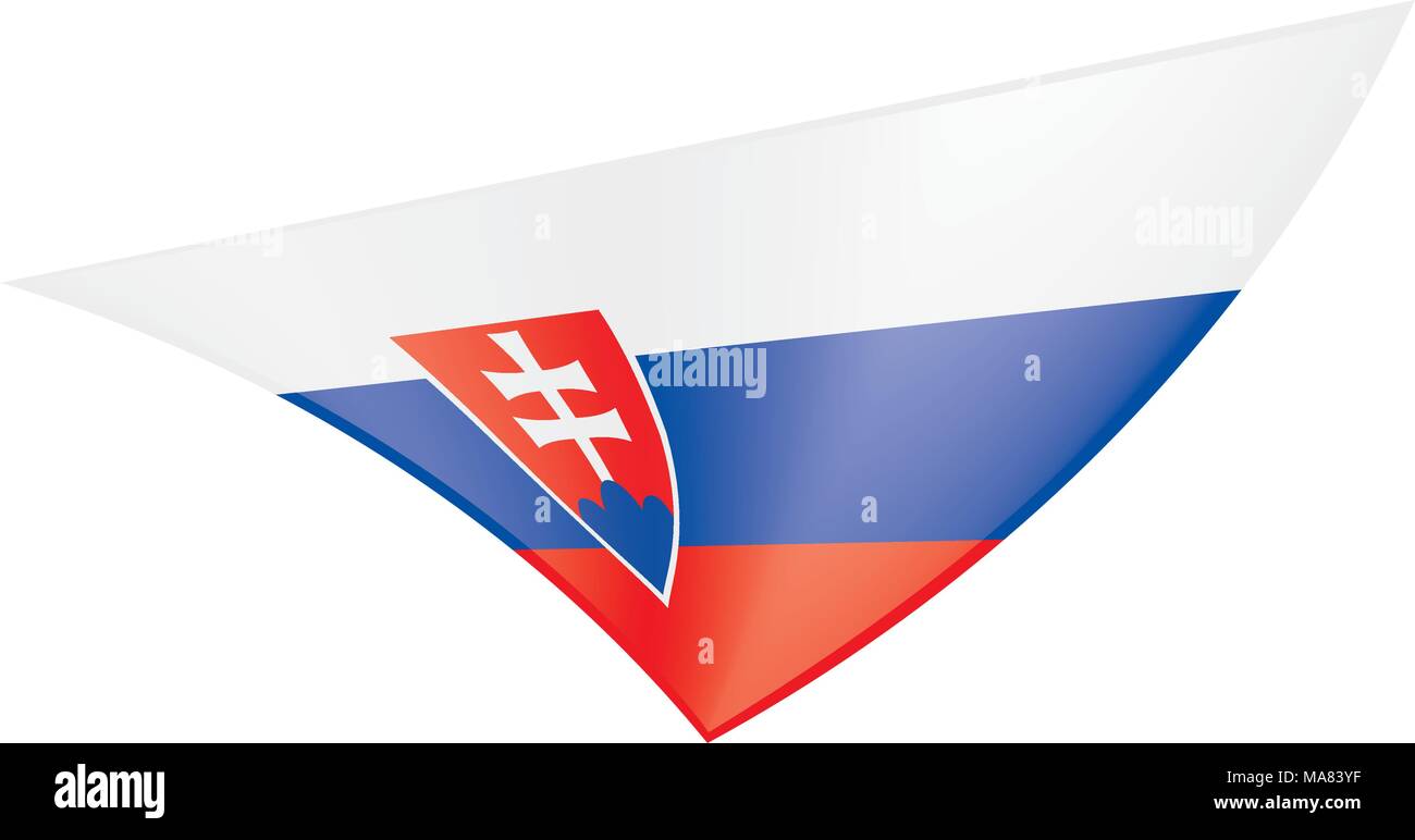 Slovakia flag, vector illustration Stock Vector Image & Art - Alamy