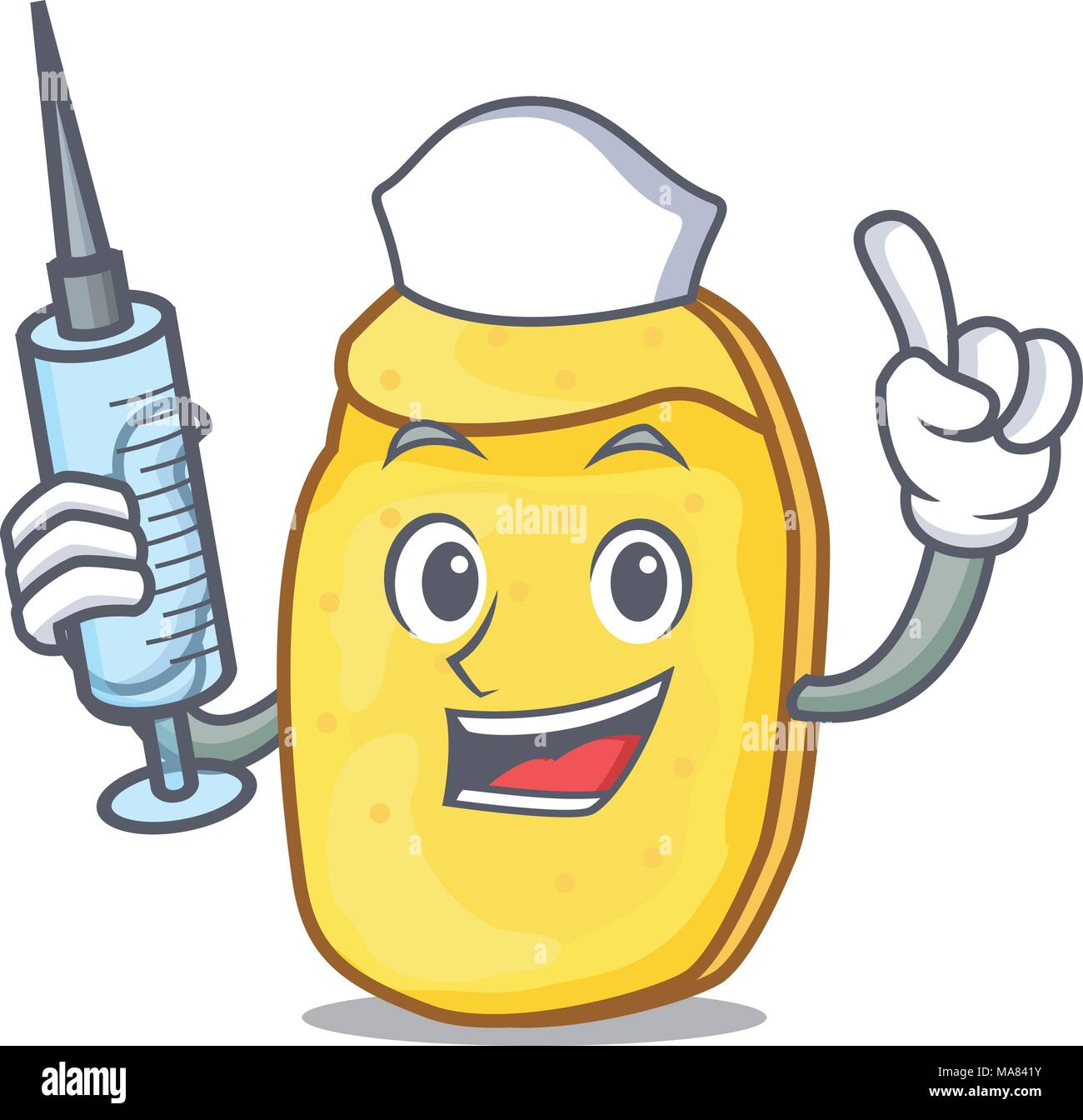 Potato injection Stock Vector Images - Alamy