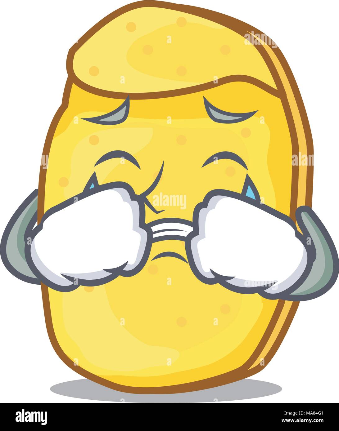 Crying potato chips mascot cartoon Stock Vector Image & Art - Alamy Crying potato chips mascot cartoon Stock Vector Image & Art - Alamy
