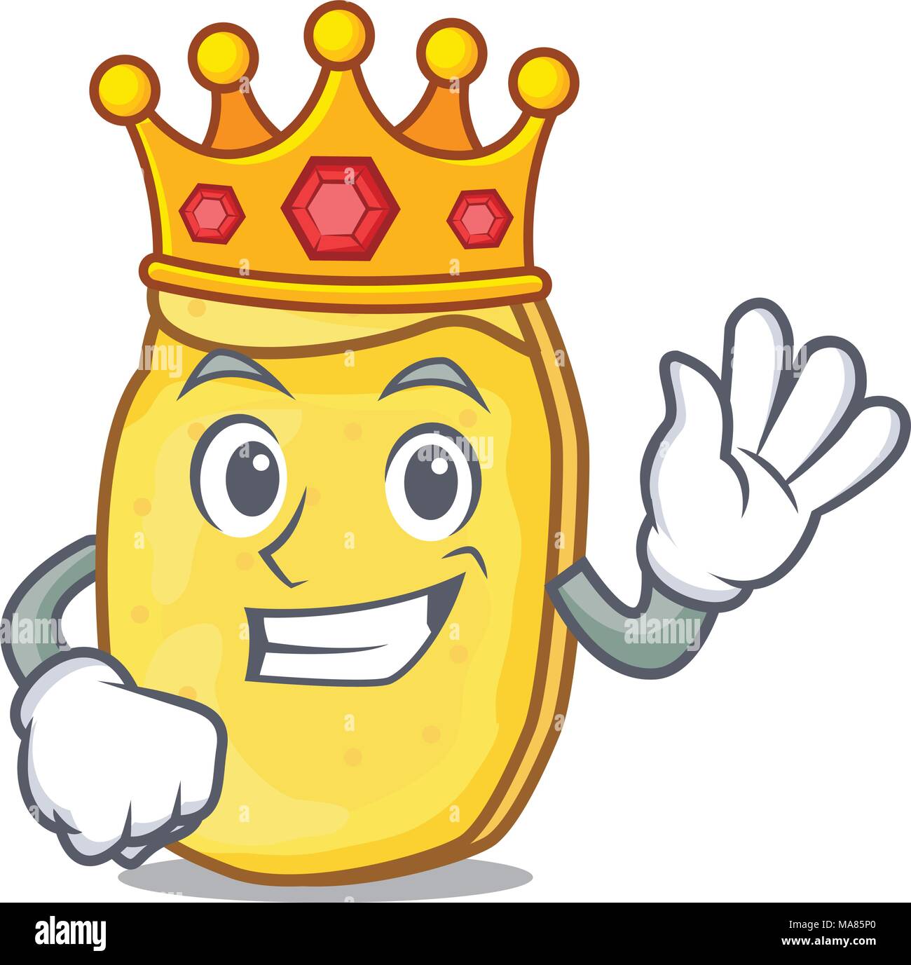 King potato chips mascot cartoon Stock Vector Image & Art - Alamy King potato chips mascot cartoon Stock Vector Image & Art - Alamy