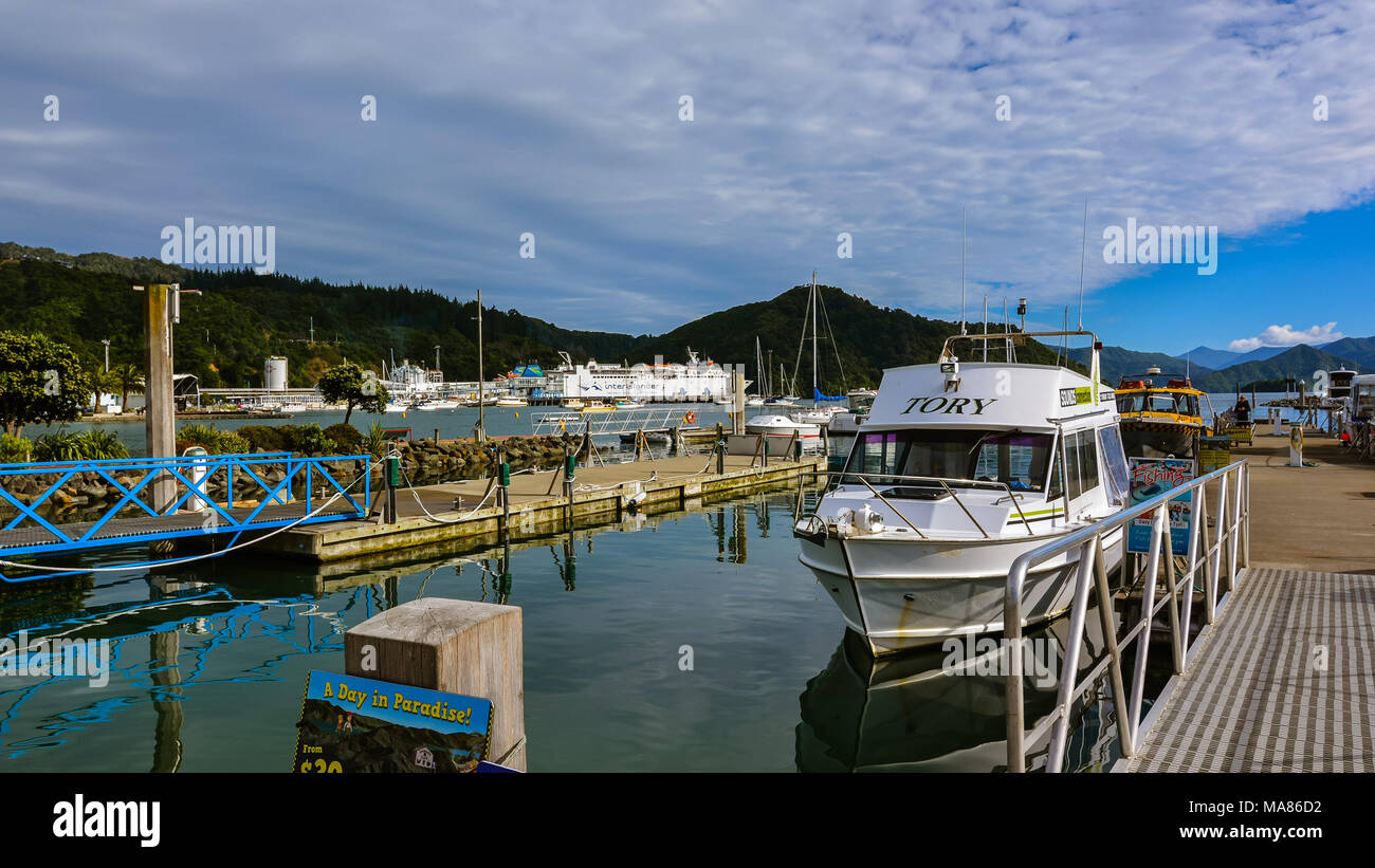 Picton new zealand hi-res stock photography and images - Alamy