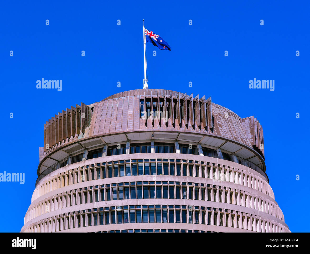 Executive wing of the new zealand parliament buildings hi-res stock ...