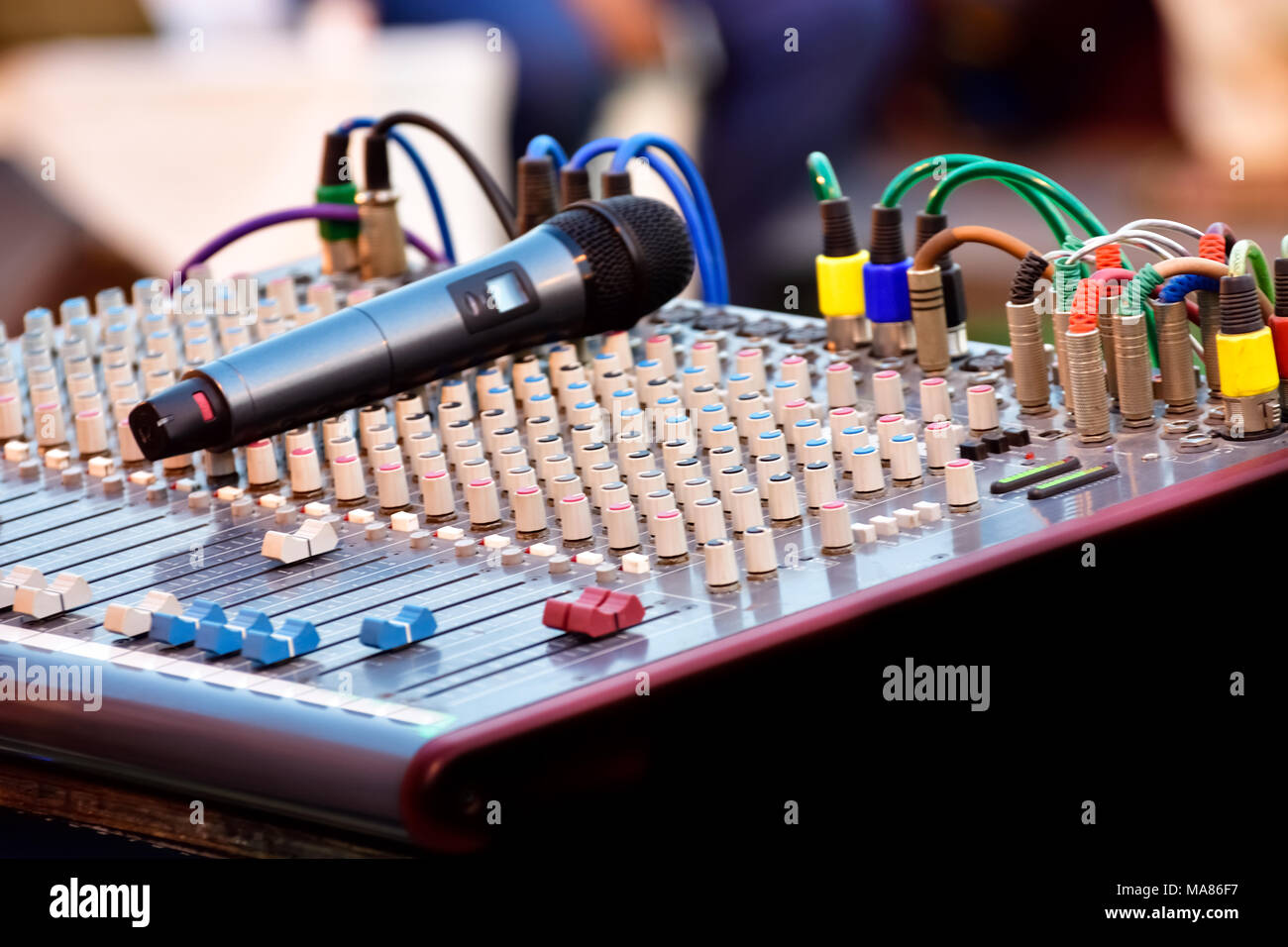 Recording studio audio equipment hi-res stock photography and images ...