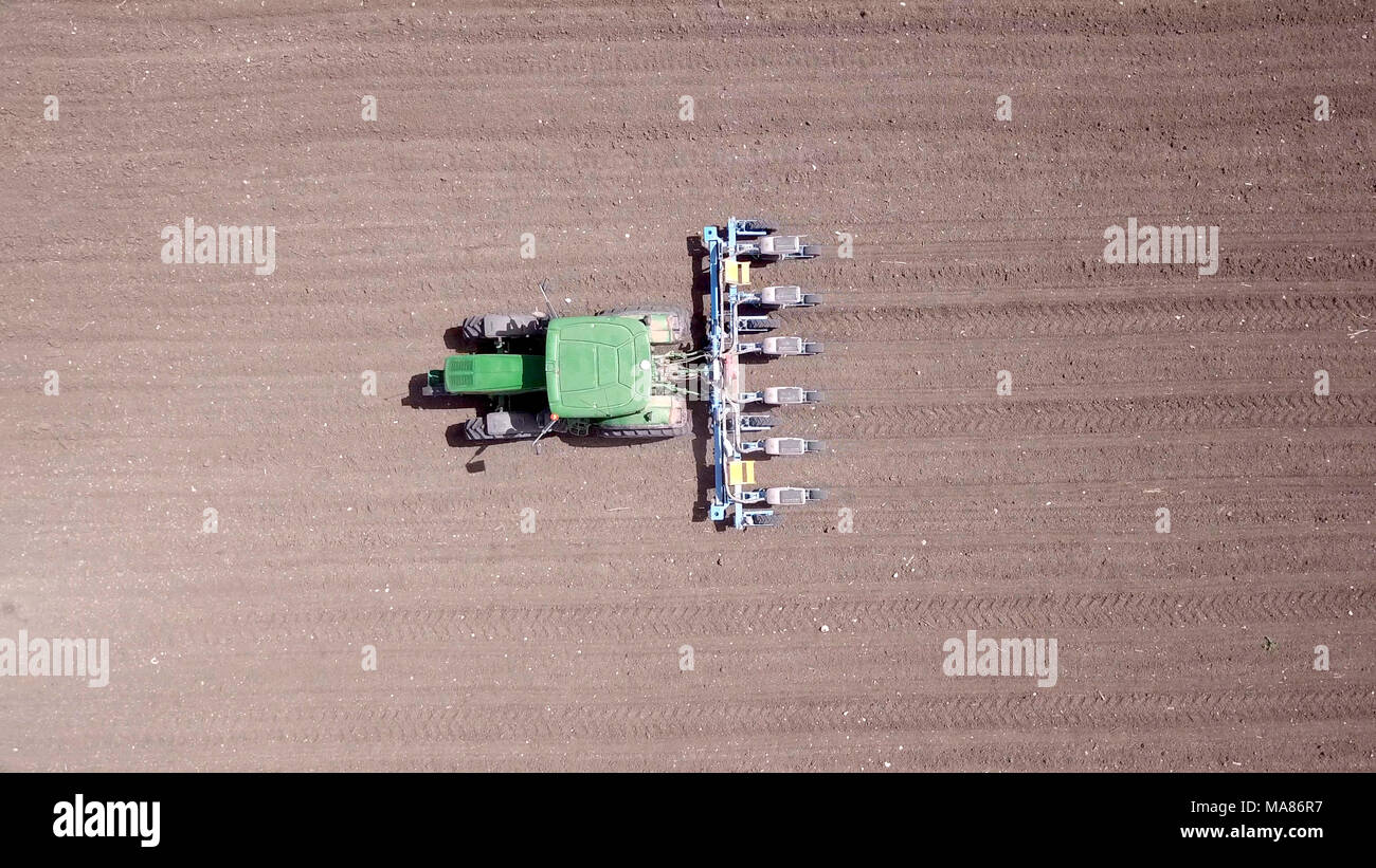 Aerial view of dry farm drought hi-res stock photography and images - Alamy