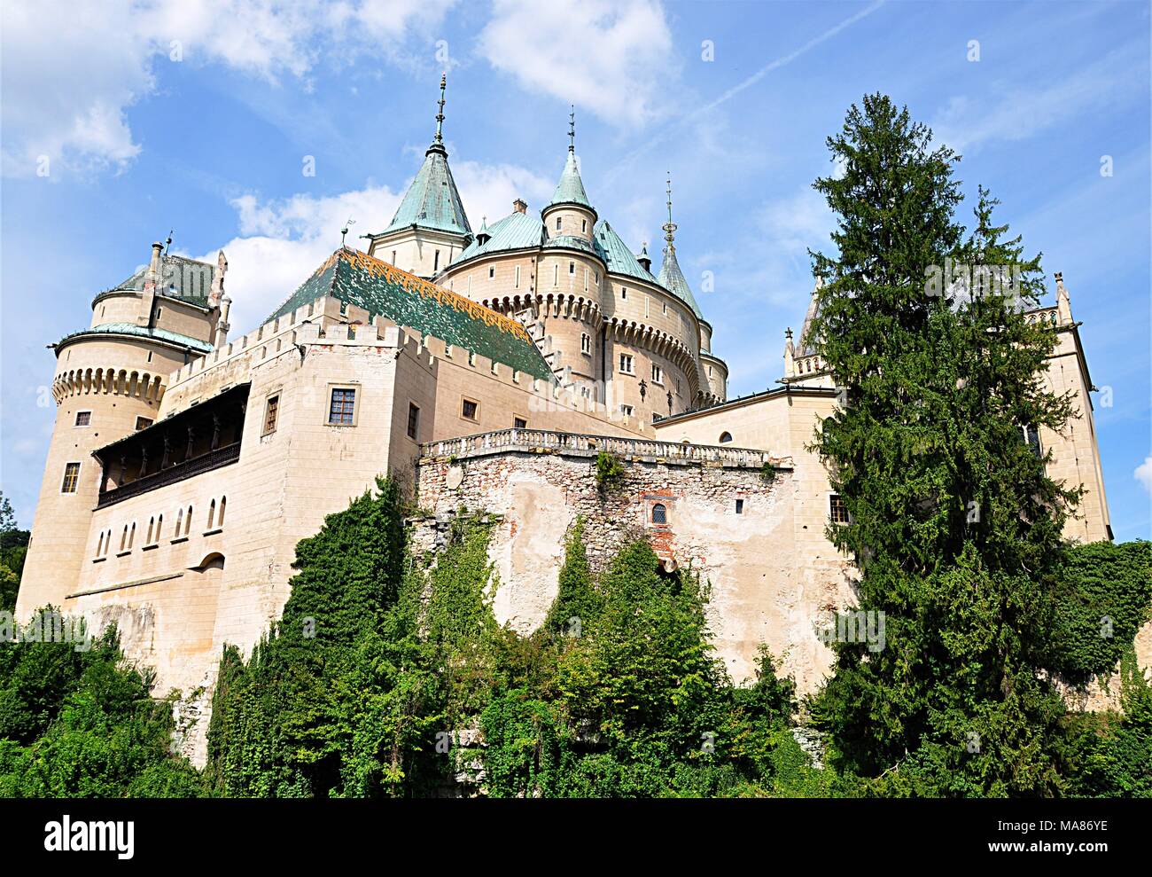 castle Bojnice, Slovakia, Europe Stock Photo - Alamy