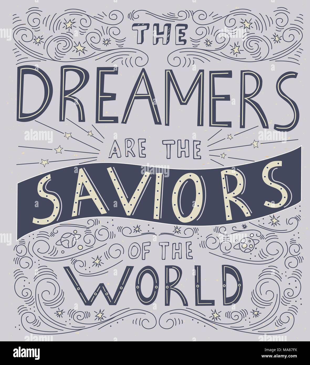 Walk With The Dreamers Poster