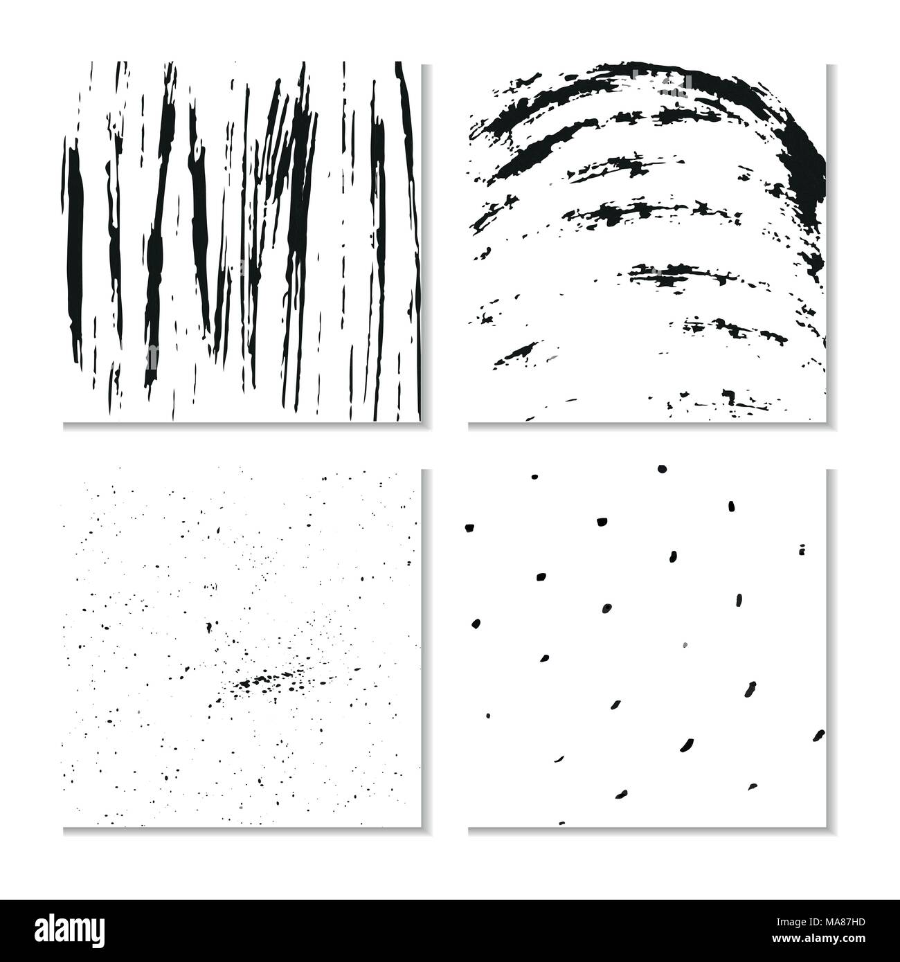 Ink hand drawn textures. Can be used for wallpaper, background of web ...