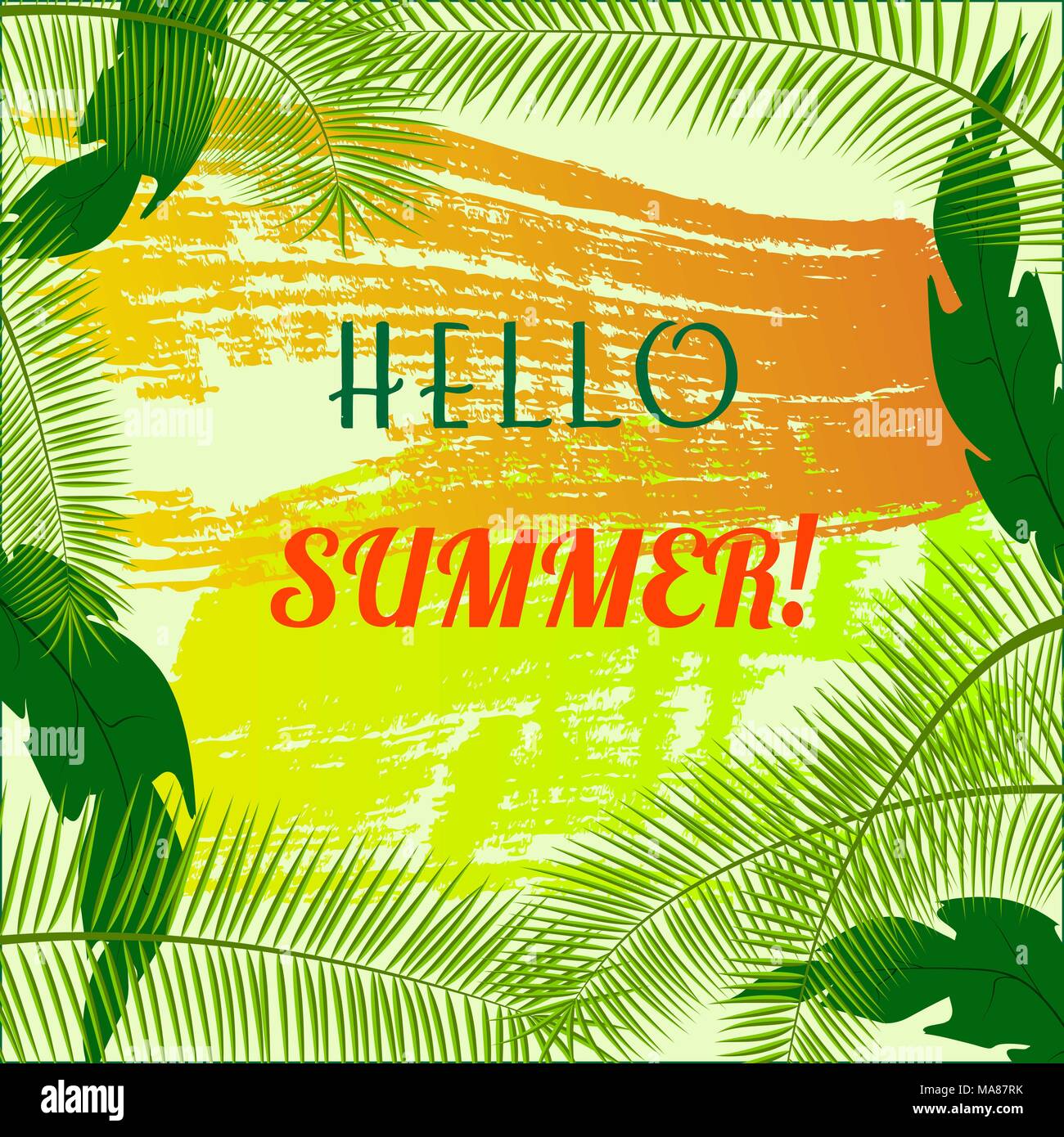 Hello summer hi-res stock photography and images - Alamy