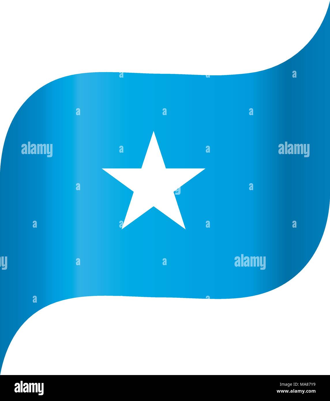 Somalia flag, vector illustration Stock Vector Image & Art - Alamy