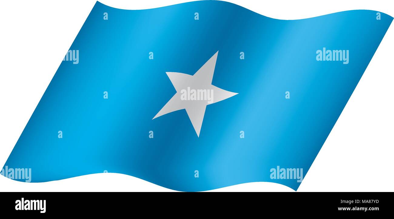 Somalia flag, vector illustration Stock Vector Image & Art - Alamy