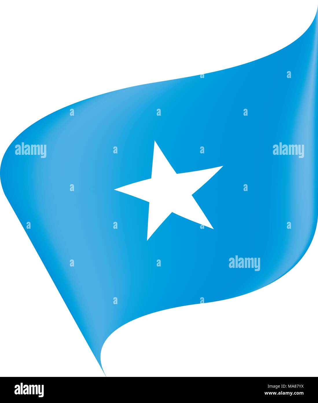 Somalia flag, vector illustration Stock Vector Image & Art - Alamy