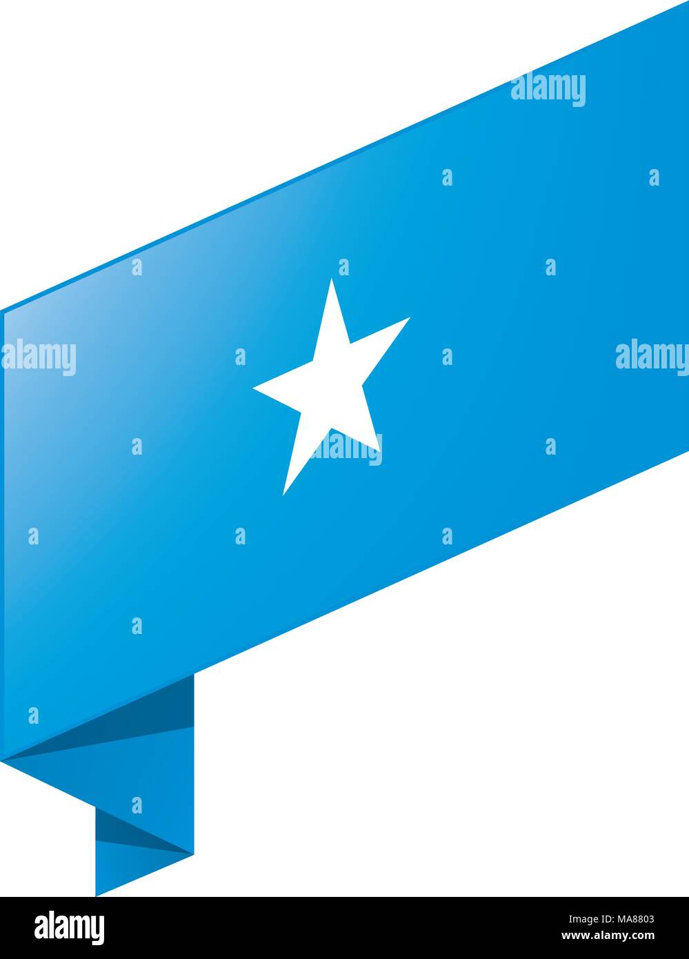 Somalia flag, vector illustration Stock Vector Image & Art - Alamy