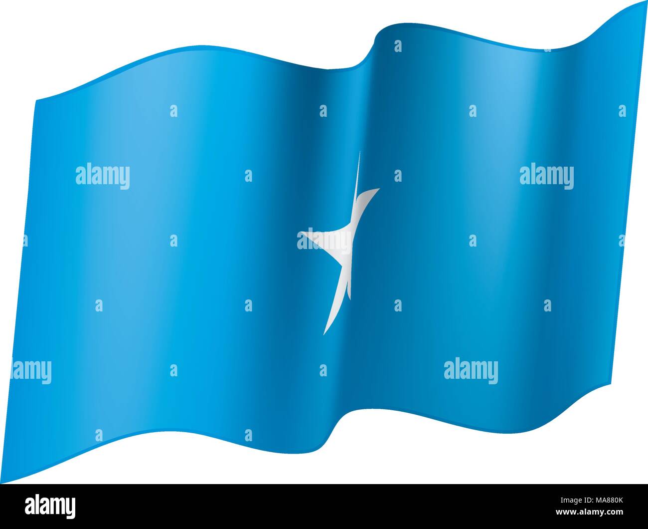 Somalia flag, vector illustration Stock Vector Image & Art - Alamy