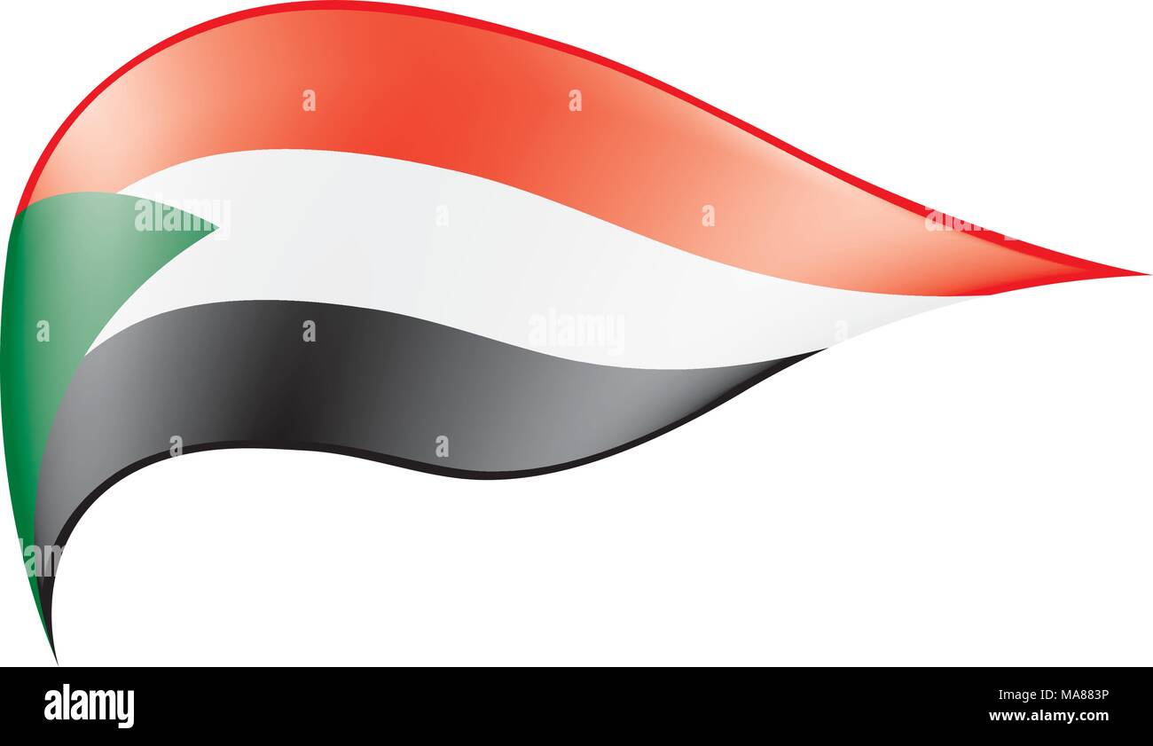 Sudan flag, vector illustration Stock Vector Image & Art - Alamy
