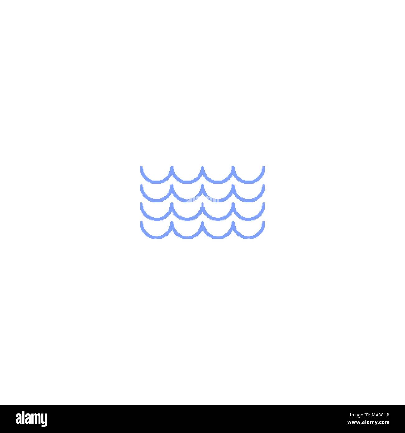 Simple outline icon water hi-res stock photography and images - Alamy