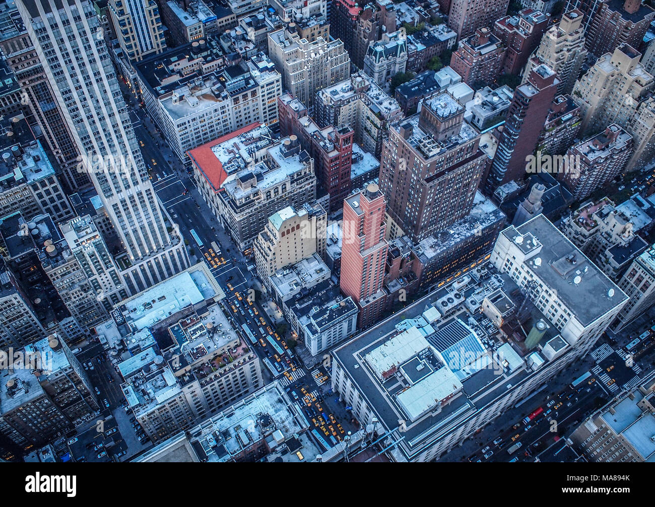 New York City From above Stock Photo - Alamy