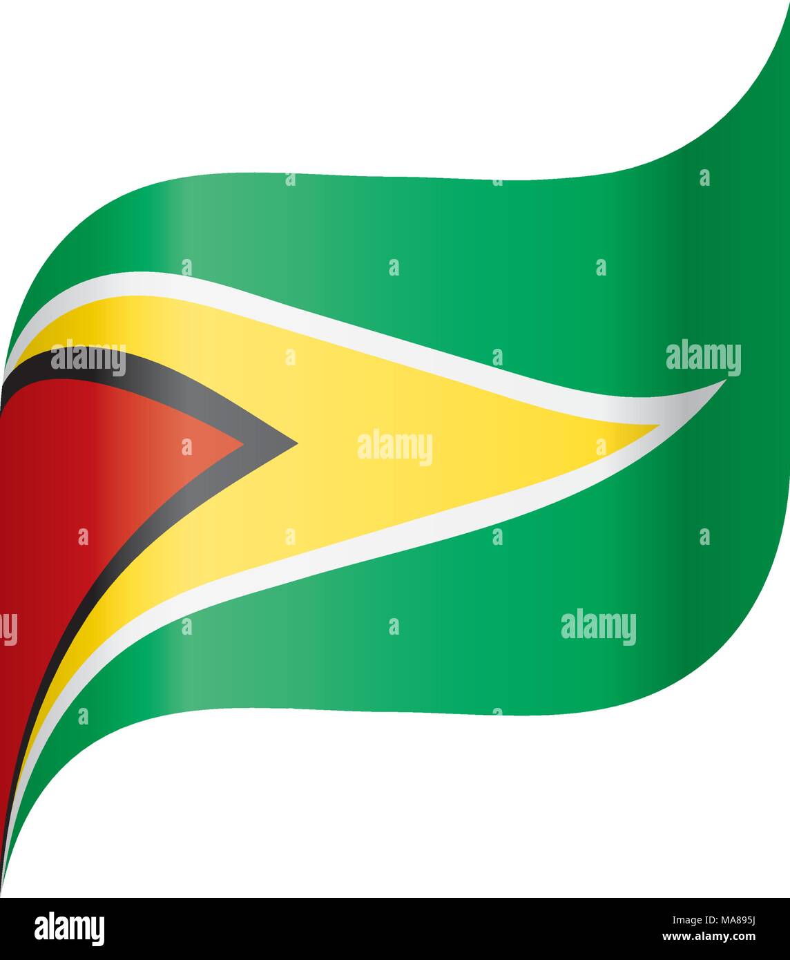 Guyana flag, vector illustration Stock Vector Image & Art - Alamy