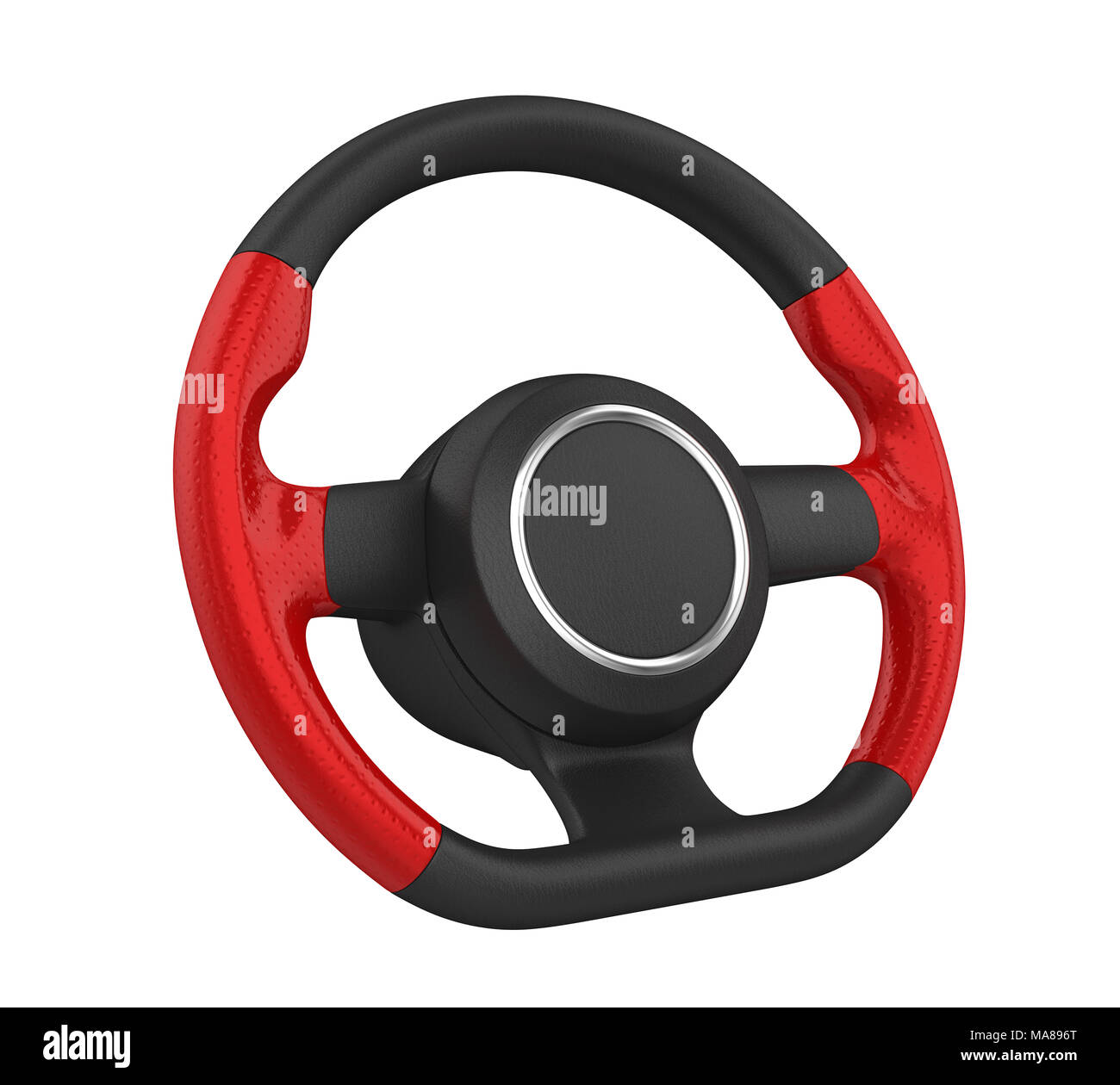Steering Wheel Isolated Stock Photo - Alamy