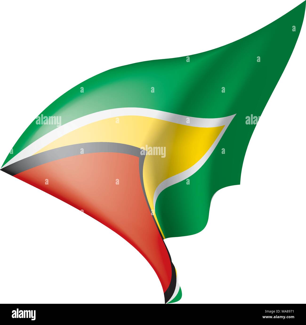 Guyana flag, vector illustration Stock Vector Image & Art - Alamy