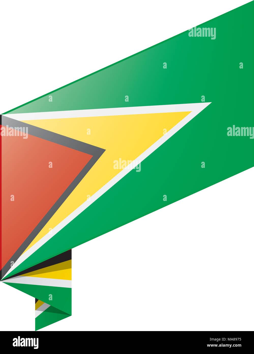 Guyana flag, vector illustration Stock Vector Image & Art - Alamy